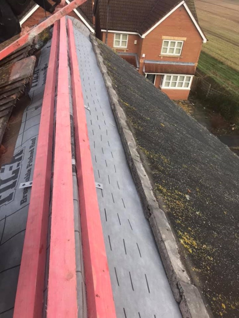 Ridge Tile Repair Service Dublin | Dry Ridge Installers